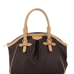 Rioni | Bags | Rioni Signature Brown Ruched Satchel With Buck | Poshmark